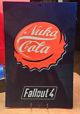 Fallout 4 Nuka Cola 12x18 inch metal poster. | eBay
