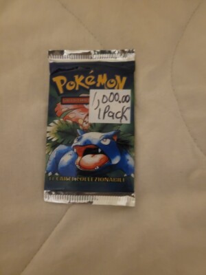 ( ITALIAN Edition, Pokemon Base Booster Pack | eBay