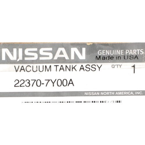 NEW OEM Genuine 2004-2016 Nissan Titan Vacuum Tank 22370-7Y00A ...