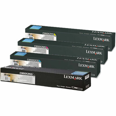 Lexmark C950 High Yield Toner Cartridge Set | eBay