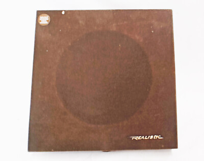 Realistic 40-219A Wall Speaker 8” Full Range Radio Shack Tandy System ...