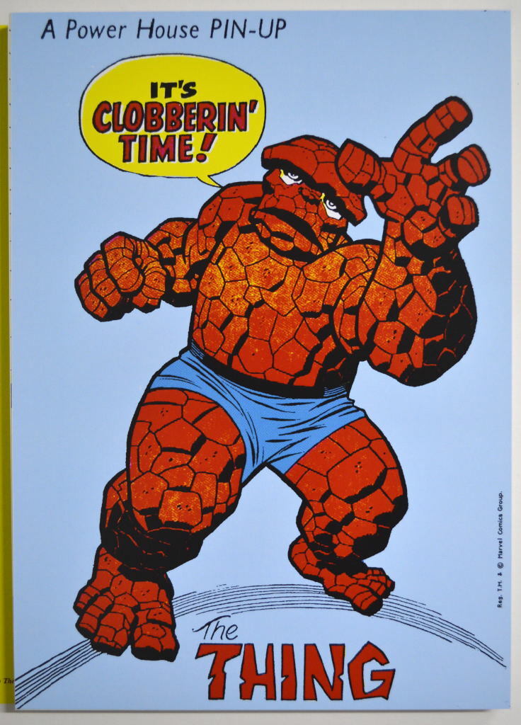 POWER PIN-UP Print - The THING Vintage Art Marvel UK Distribution ...