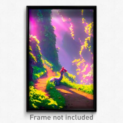 Pixel Art Poster - Tiny Glade (8 Bit Psychedelic Trippy Weird Video ...
