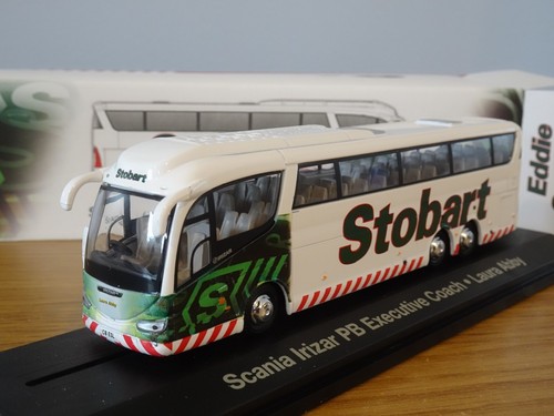 ATLAS OXFORD EDDIE STOBART SCANIA IRIZAR PB TRI AXLE COACH BUS MODEL ...