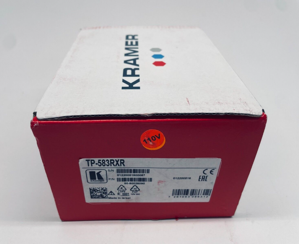 Kramer TP-583RXR Extended Range HDBaseT Twisted Pair Receiver | eBay