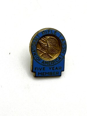 Vintage National Rifle Association (NRA) Five Year Member Pin | eBay