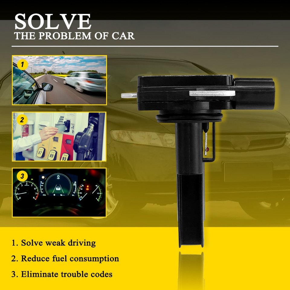 ABS Mass Air Flow Meter Sensor MAF For Honda Element EX LX SC 2.4L L4 ...