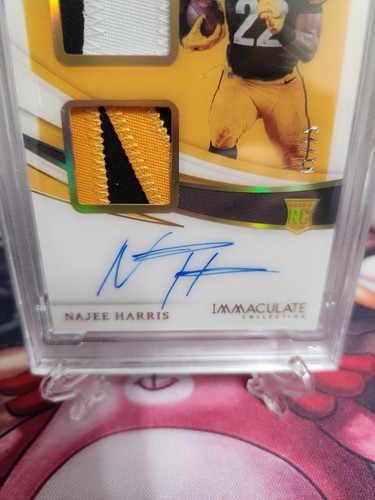2021 Najee Harris Panini Immaculate Rookie Patch Autographs #ispnh 1/25 ...
