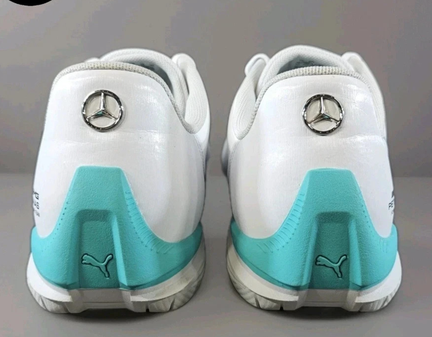 Puma Mapf1 Drift Mercedes AMG Petronas Lace Up Sneakers Shoes 307196-08 ...