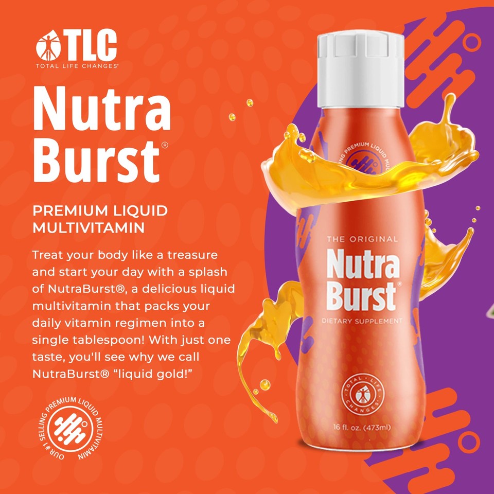 Total Life Changes NutraBurst Liquid Multivitamin 16oz Daily ...