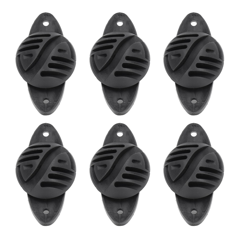 100 PCS Electric Fence Insulator Intermediate Bearing Rod Hemispherical ...