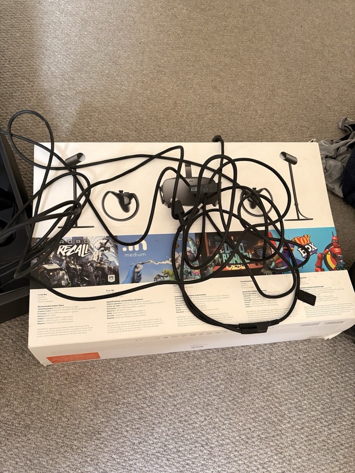 Oculus Rift CV1 Headset PC-Powered VR Virtual Reality | eBay UK