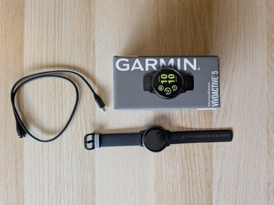 Garmin vivoactive 5 watch Black. Practically New. Original Packaging ...