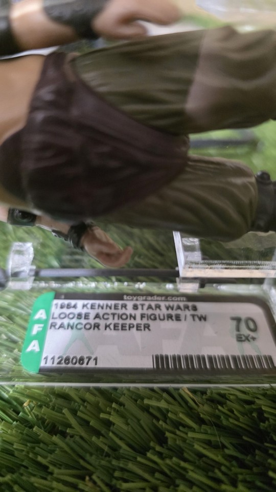 1984 Kenner Star Wars Rancor Keeper AFA 70+ Loose Action Figure ...