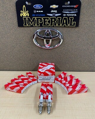 1993-1997 TOYOTA COROLLA 4CYL SPARK PLUGS QTY 10 GENUINE OEM DENSO ...