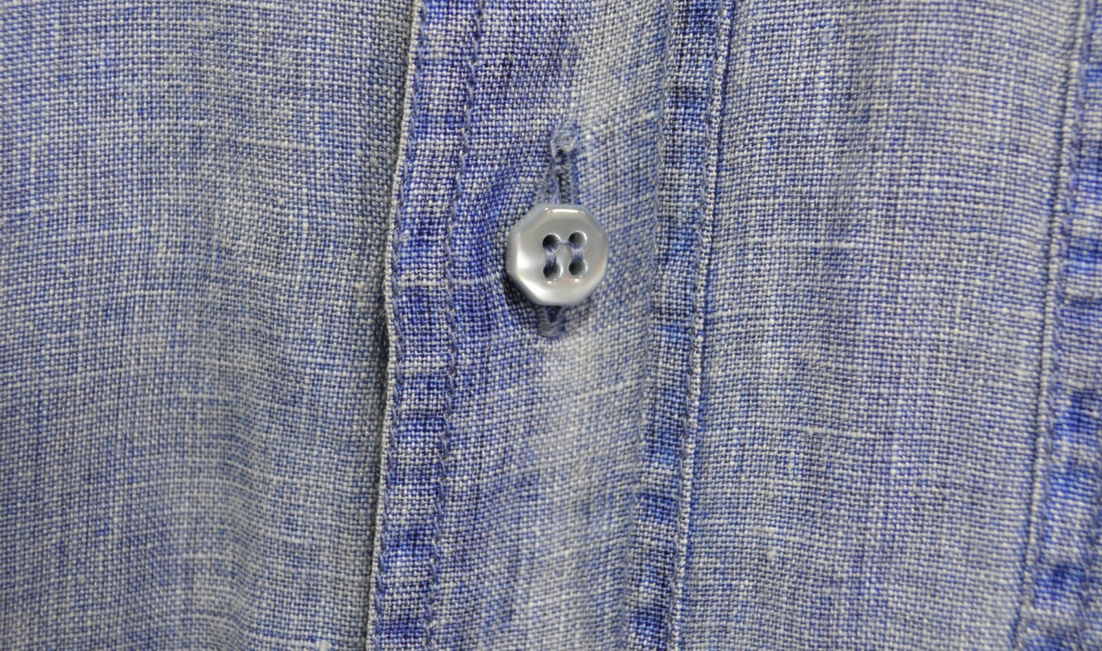 Amazing Men's Stefano Ricci Dress Shirt 40 15.5 Blue 100% Linen ...