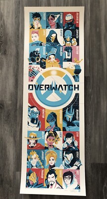 Dave Perillo - Overwatch - Blizzard - Signed 12 x 36 inches edition of ...