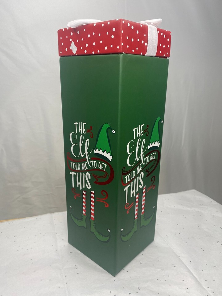 L@@L: "ELF" HOLIDAY WINE / LIQOUR BOTTLE GIFT BOX, GET IT NOW & SAVE ...