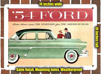 Metal Sign - 1954 Ford Rev | eBay