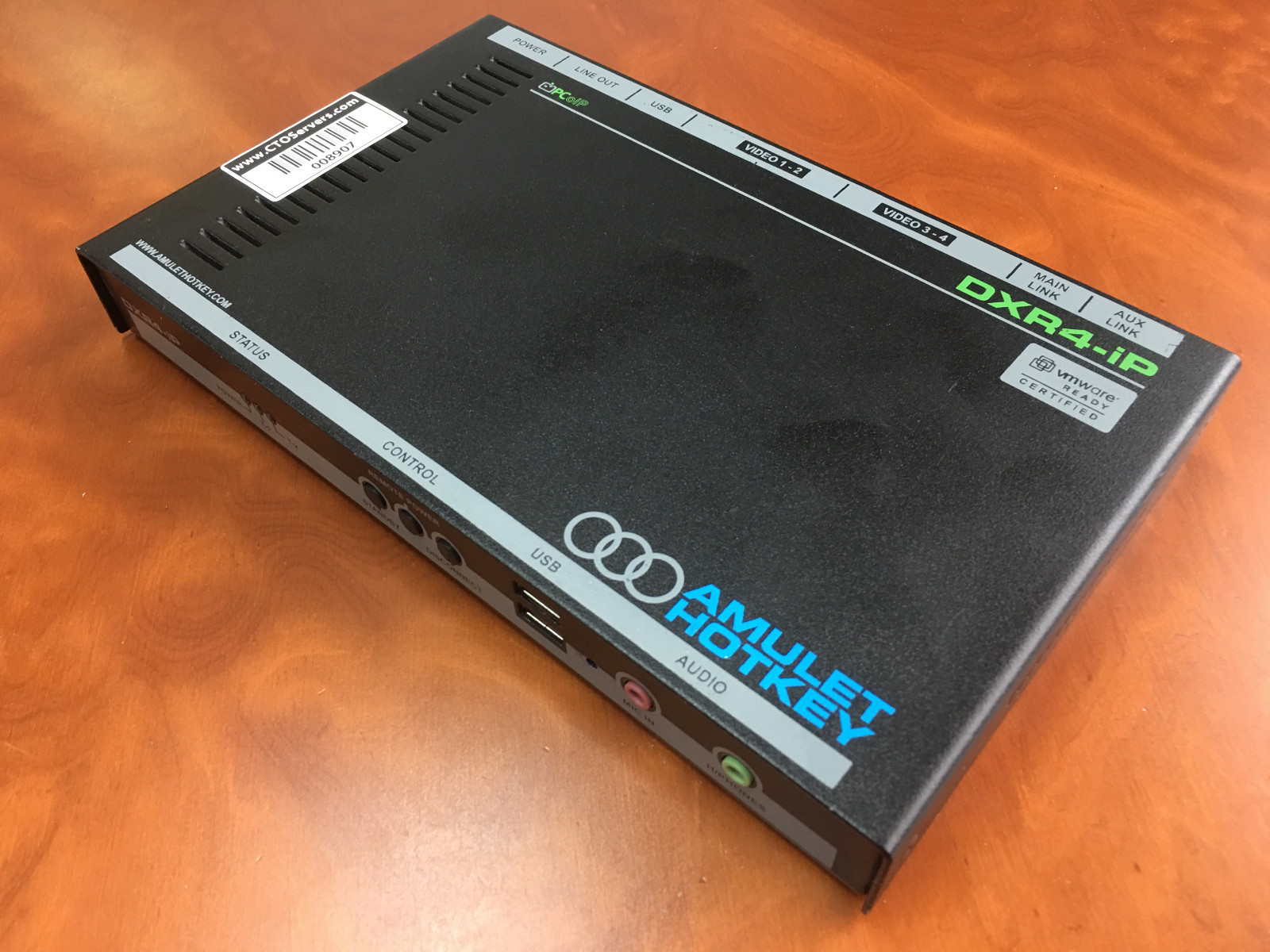 Amulet Hotkey Quad Monitor PC over IP Portal Hardware Unit DXR4-iP CA ...