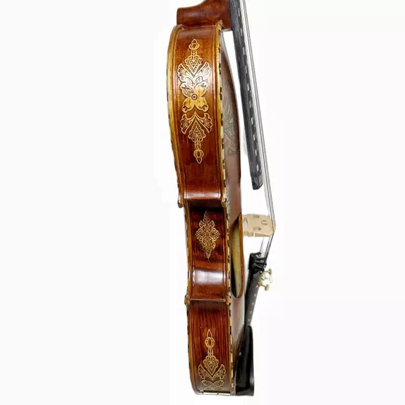 Hand made Old type hardanger fiddle,4 String Violin 4/4,resonant loud ...