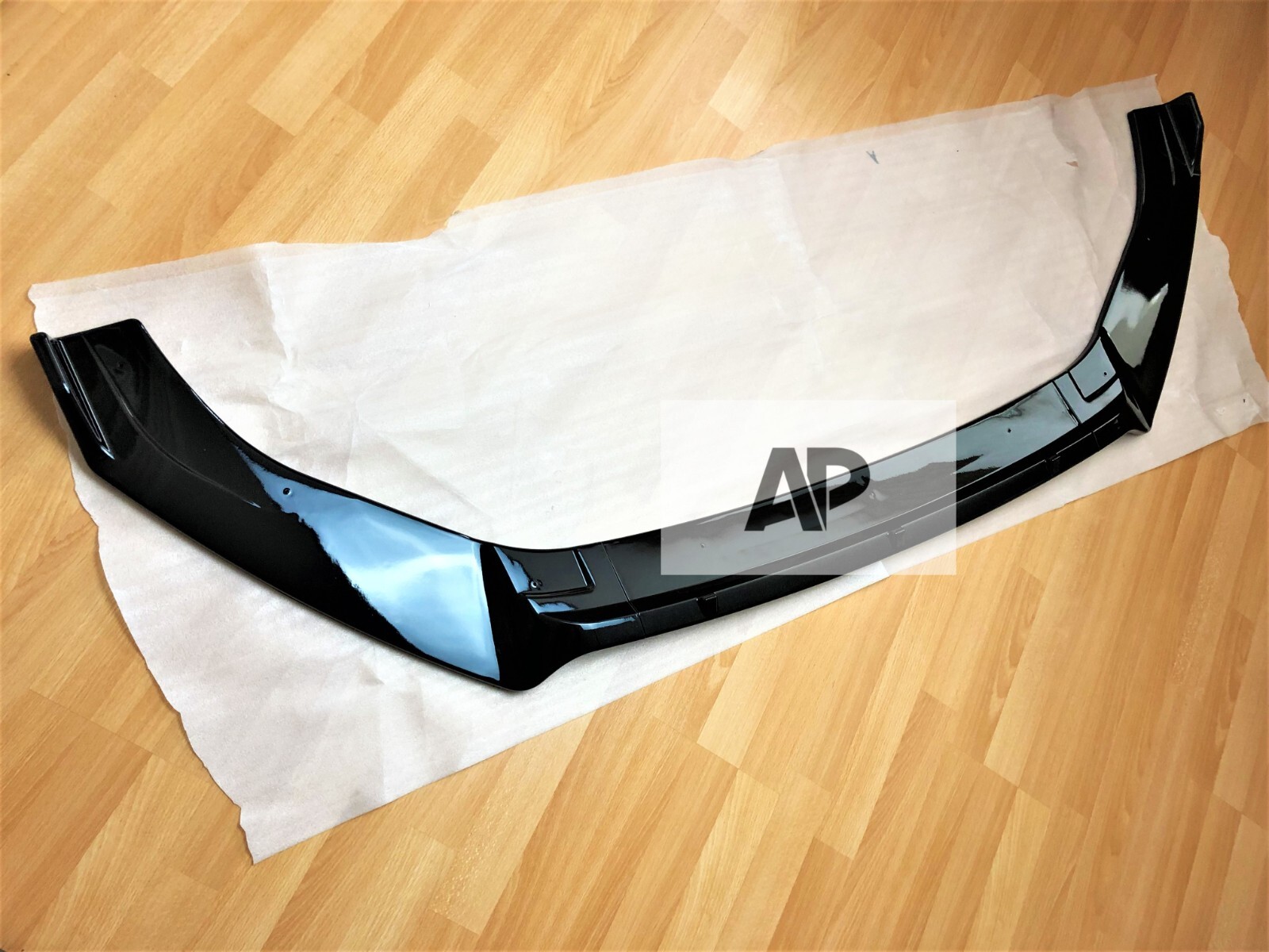 VW Golf MK7 MK7.5 R GTD GTI TSI TDI Front Splitter Spoiler Lip Body Kit ...