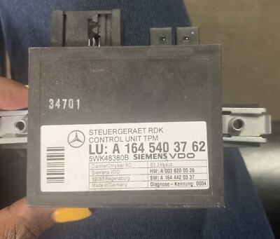 2007-2009 Mercedes Benz E63 Tire Pressure Control Module 1645403762 | eBay