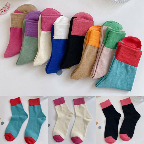 RICH COTTON SOCKS COMFORTABLE ONE SIZE LADIES WORK SOCKS 5 PAIRS SOCKS ...