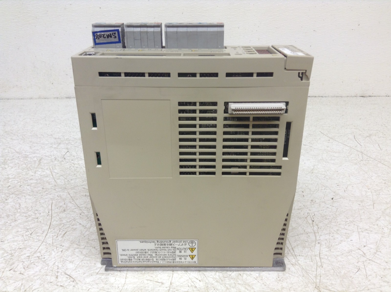 Yaskawa SGDH-15AE Ver 37A45 1.5 kW Servopack 200-230 V 3 Phase Input ...