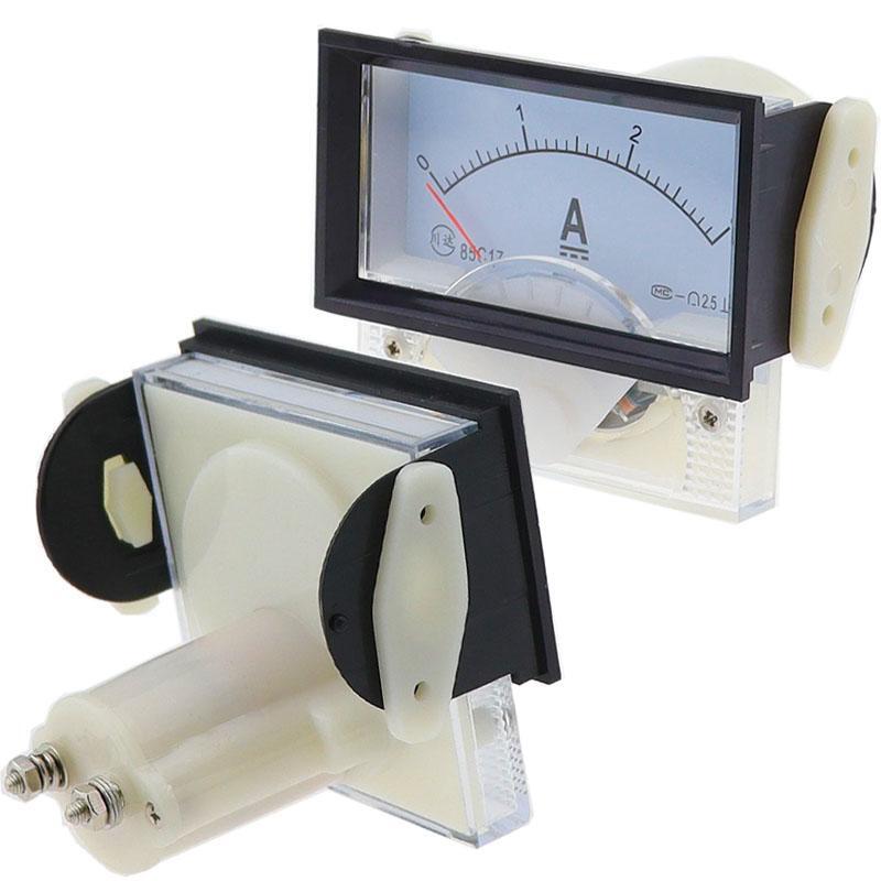 Analog Current Panel Meter Ammeter for Circuit Testing 85CA17 DC1A 2a ...