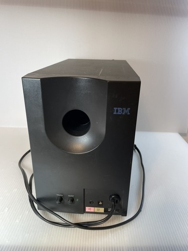 IBM Subwoofer Speaker Model J-905AV IBM P/N 07H1679 Stealth Black | eBay