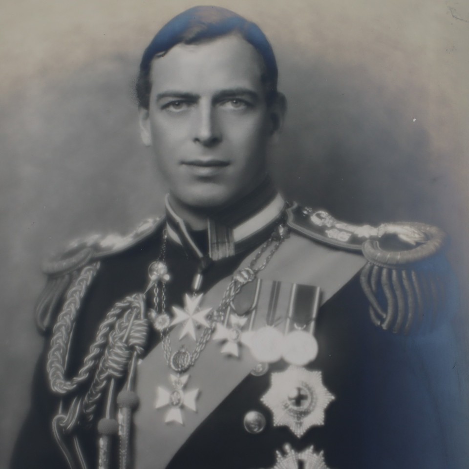 KING GEORGE VI OF THE UNITED KINGDOM 1895-1952 PORTRAIT PHOTO Vintage ...