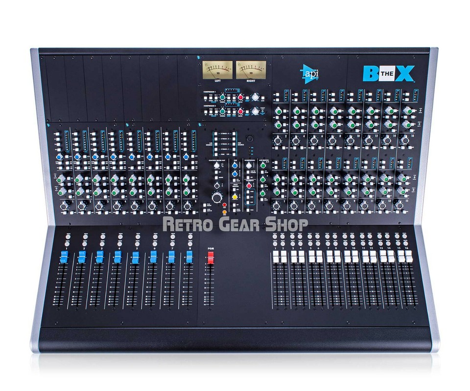 API The Box 2 8 Channel Recording Console Box 2 500 Series Summing ...