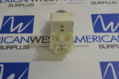 SCHNEIDER ELECTRIC 9001 KM1 ORANGE PUSH BUTTON PILOT LIGHT W/ 9001KA1 ...