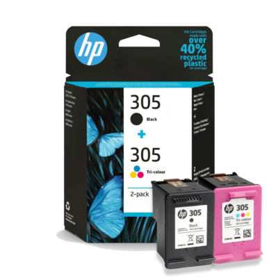 HP 305 Black and Tri-Colour Original Ink Cartridges | 6ZD17AE | eBay