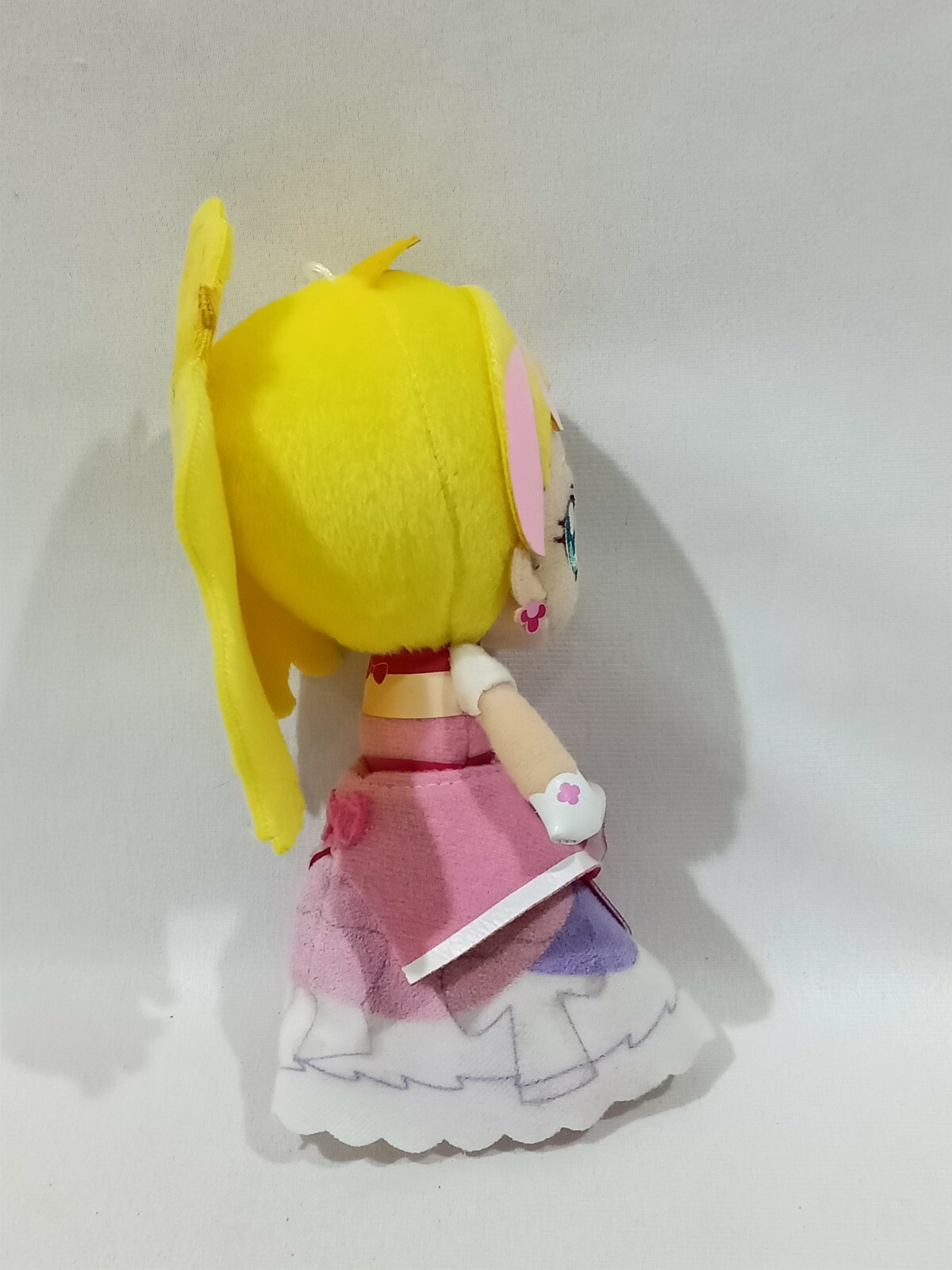 Pretty Cure Go! Princess Cure Flora Plush Toy Long Skirt UFO Banpresto ...