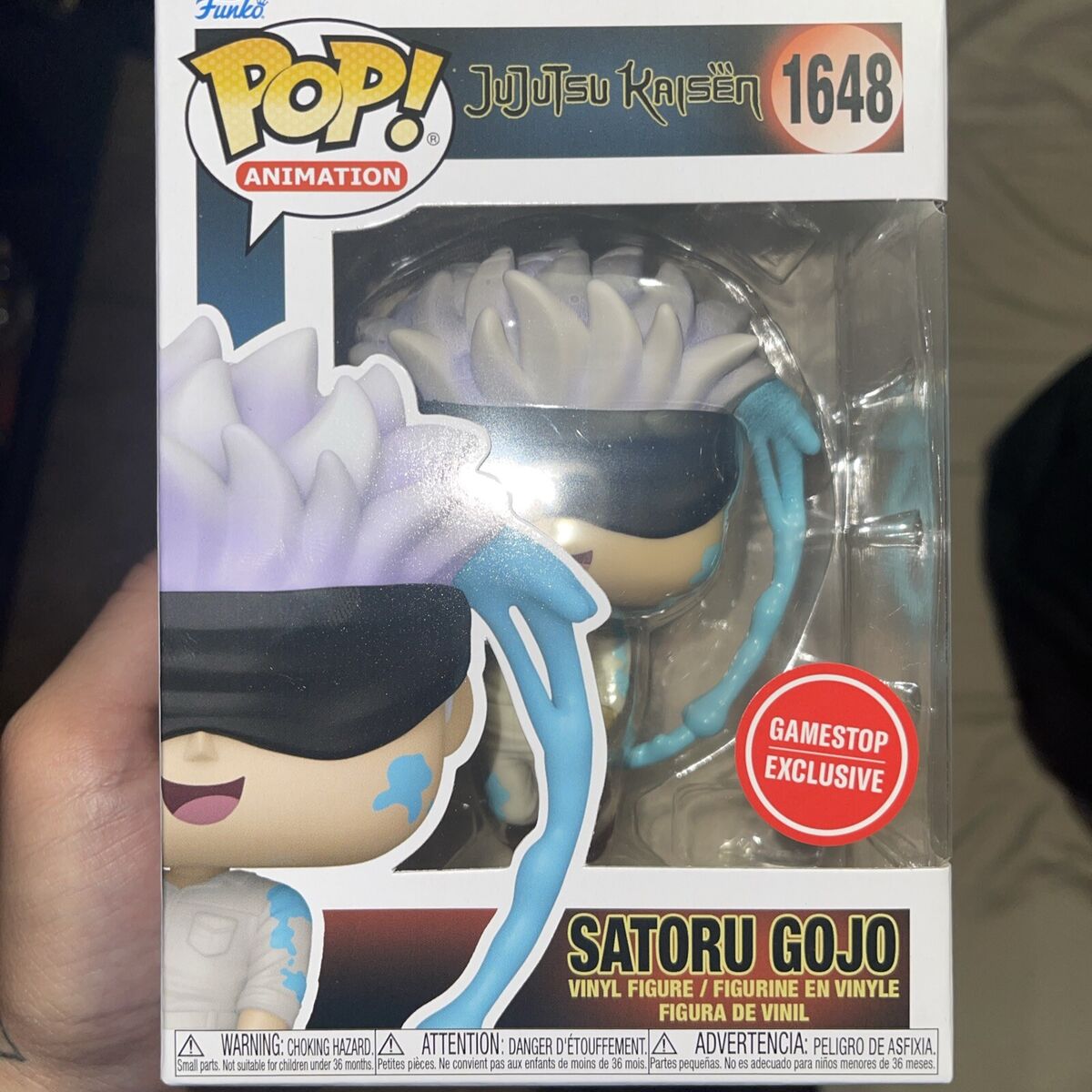 Funko Pop! Vinyl: Jujutsu Kaisen - Satoru Gojo - GameStop Funko Pop! Vinyl: Jujutsu Kaisen - Satoru Gojo - GameStop