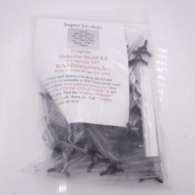 Ryler Enterprises Graphite Molecular Model Kit Black | eBay