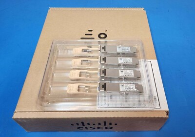 Lot 4 NEW Cisco QSFP-100G-SR4-S Transceiver Module - Genuine 10-3142-01 ...
