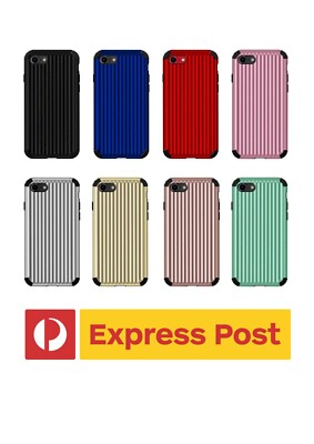 iPhone 7 / 8 / SE (2nd & 3rd) Luggage Suitcase ShockProof Tough Hard ...