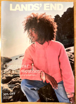 Lands’ End Catalog “Outerwear for any weather” October 2024 | eBay