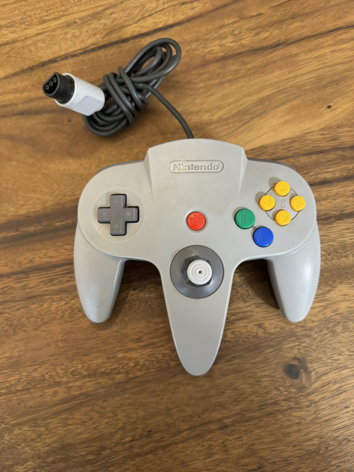 Nintendo 64 Grey Controller NUS-005 Official N64 OEM-TESTED-Gray | eBay