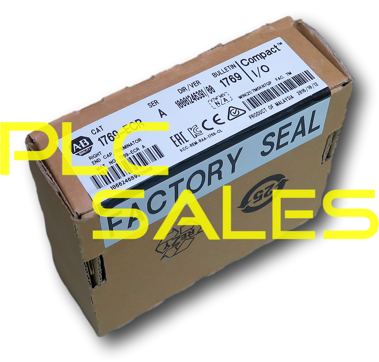Allen Bradley 1769-ECR | CompactLogix Right End Cap *SEALED | eBay