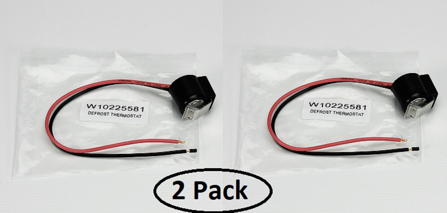 W10225581, AP6017375, PS11750673, W10260437, WPW10225581 Thermostat-(2 ...