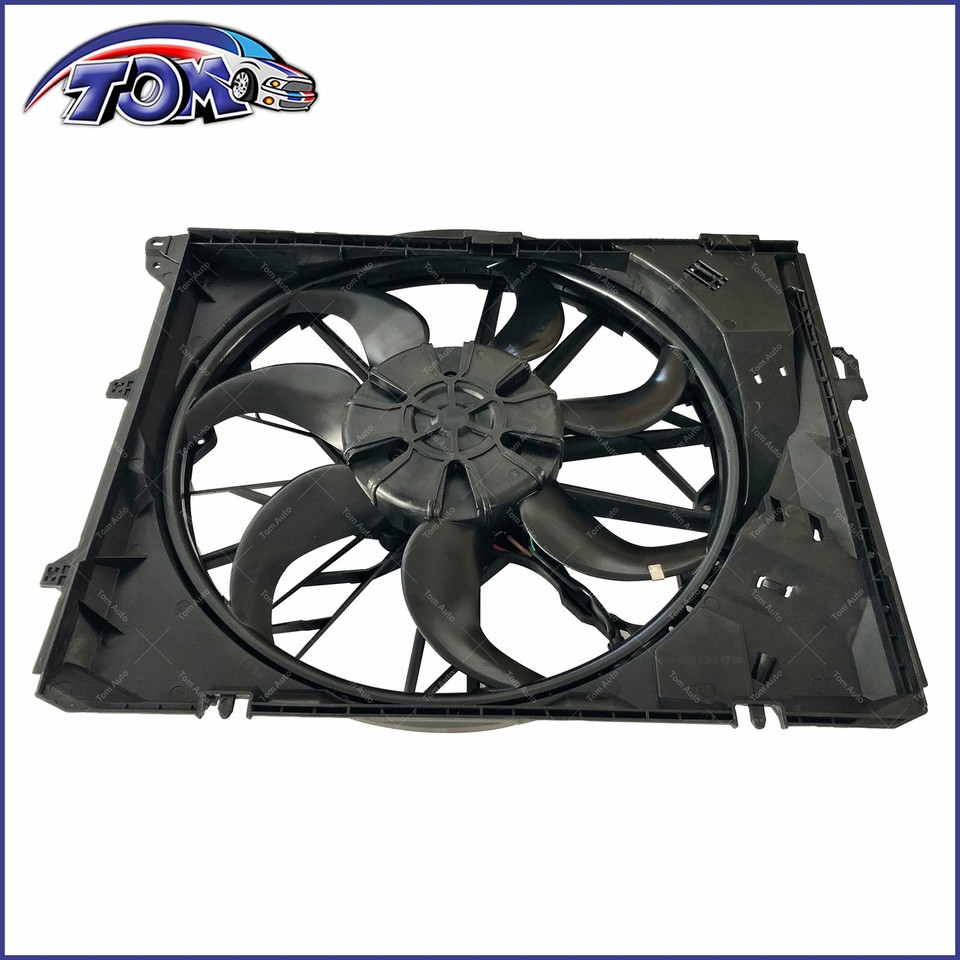 New Radiator Cooling Fan Assembly 600W for BMW E90 E91 E92 E93 128i ...
