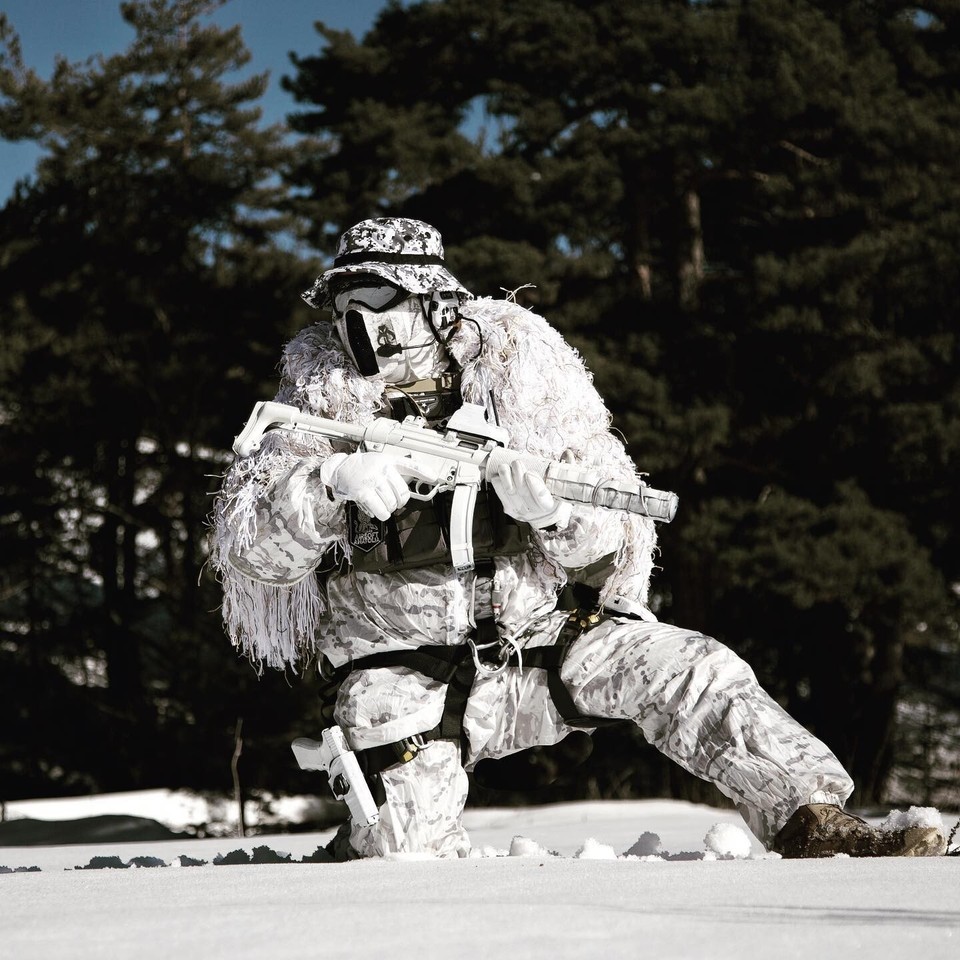 Multicam Alpine White Winter Camouflage Militaria Hunting Airsoft Snow ...