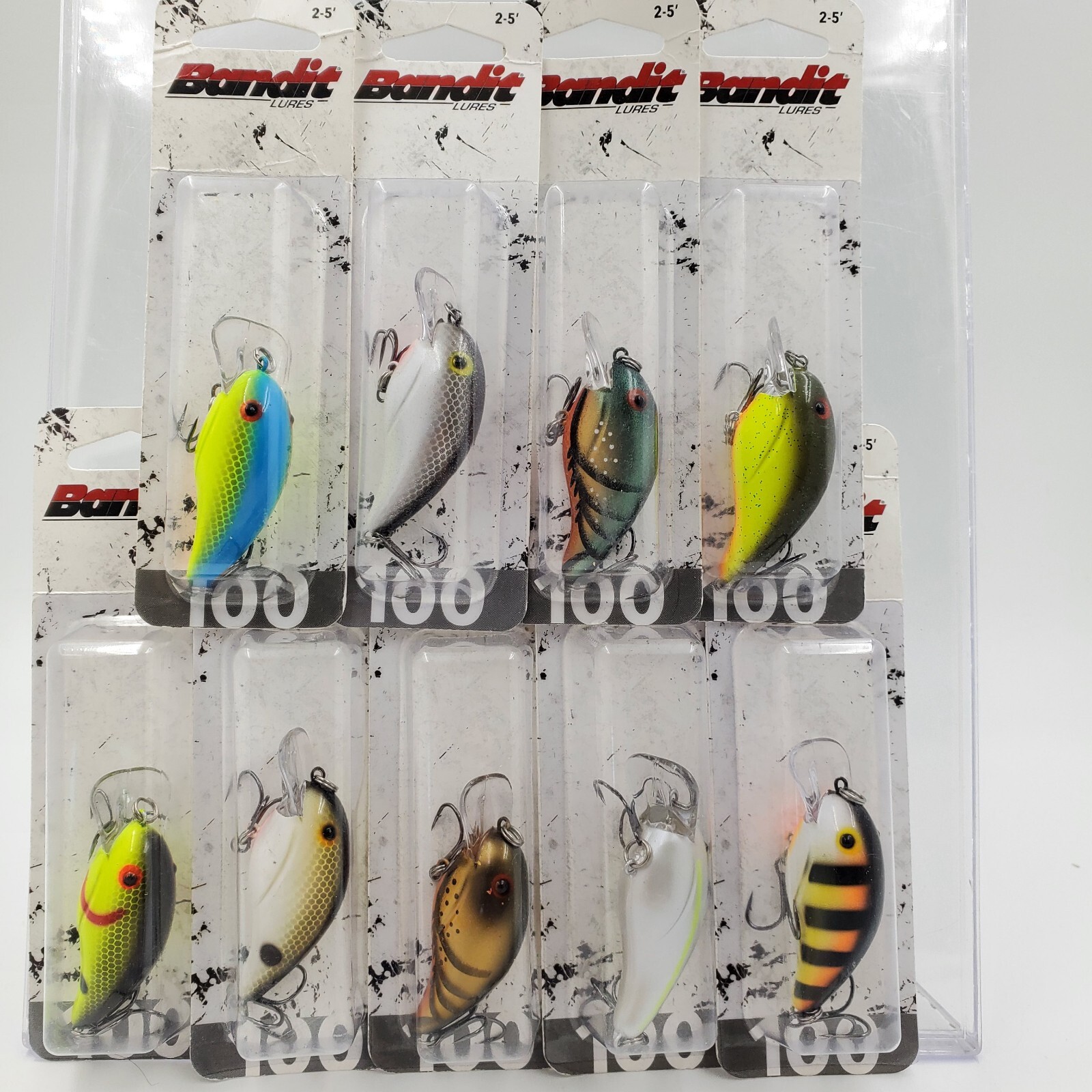 New Bandit 100 Crankbait Fishing Lure You Pick Color Depth 2 - 5 Ft ...