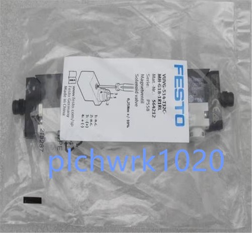 1 PCS NEW IN BOX FESTO Solenoid Valve VUVG-S14-T32C-MH-G18-1R1RL 564212 ...