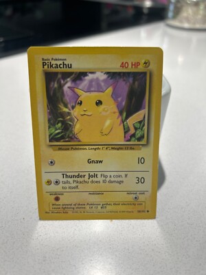 Pokémon TCG Pikachu E3 Promo 58/102 | eBay