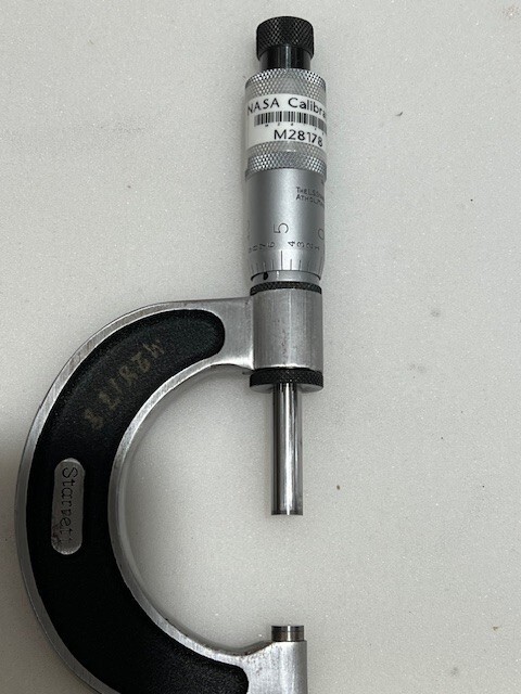 Starrett 239 Micrometer 1"- 2" Original Box & Paper Work, Starrett ...